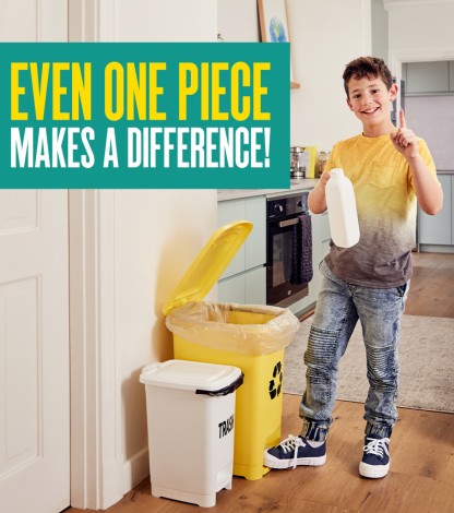 Return The Favour. Recycle Your Plastics. Million+ | A Polyco Initiative.